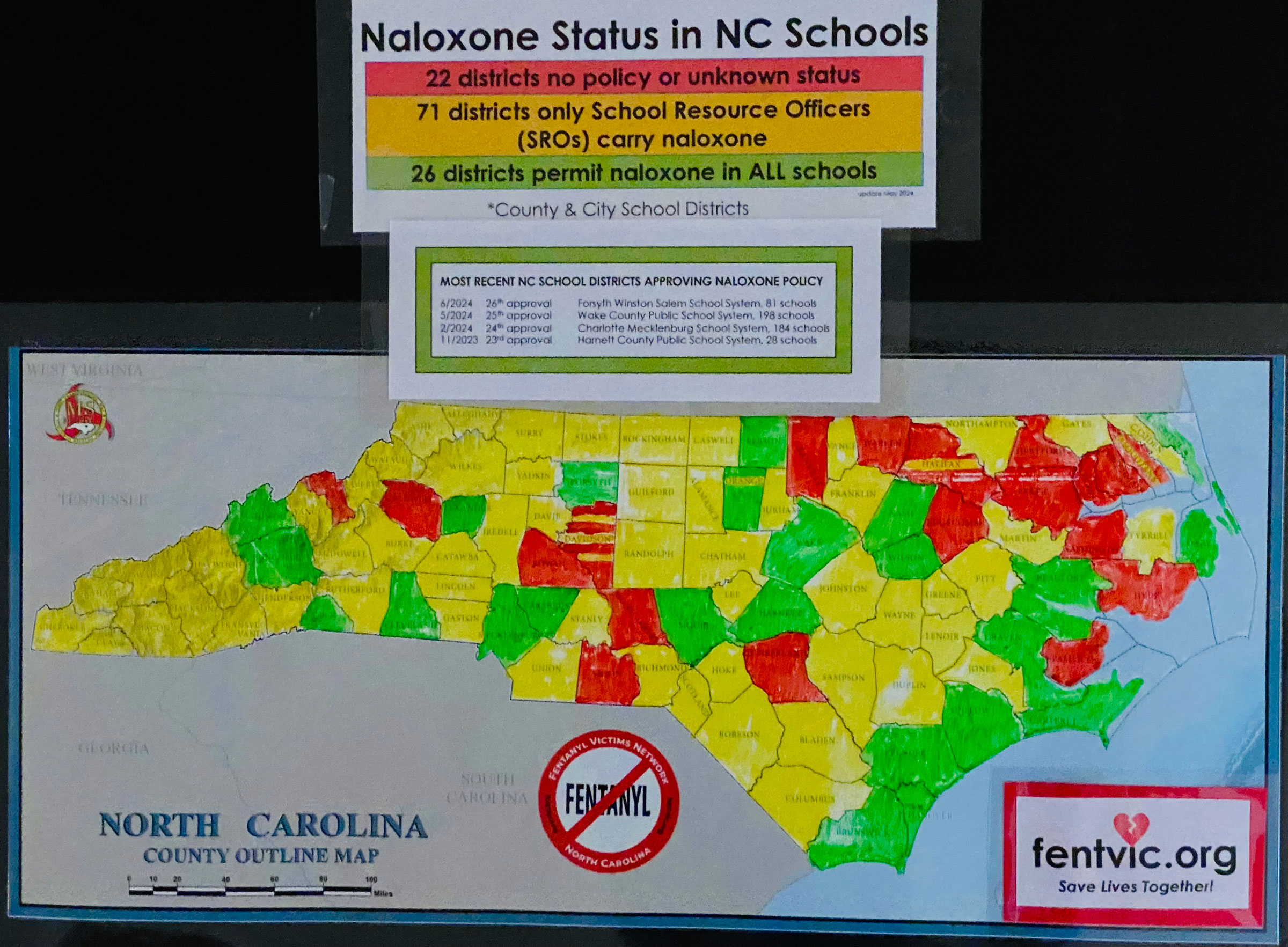 Naloxone Status in North Carolina Schools - Fentanyl Victims Network of ...